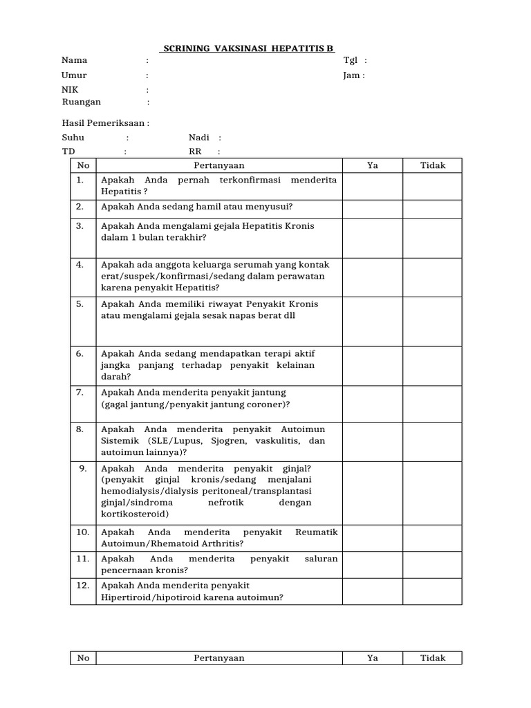 form scrining hepatitis B | PDF