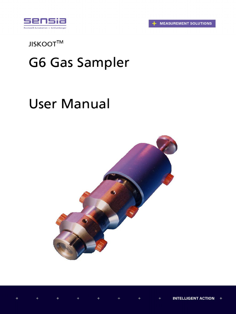 Jiskoot g6 Gas Sampler Rev 1 | PDF | Valve | Leak