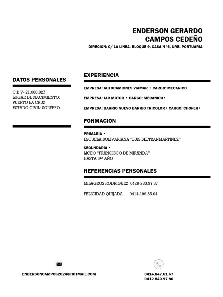 Enderson Gerardo | PDF