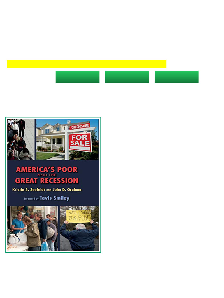America s Poor and the Great Recession Kristin S. Seefeldt Kindle & PDF ...