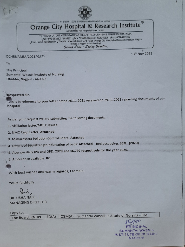 ANNEXURE V Hospital | PDF