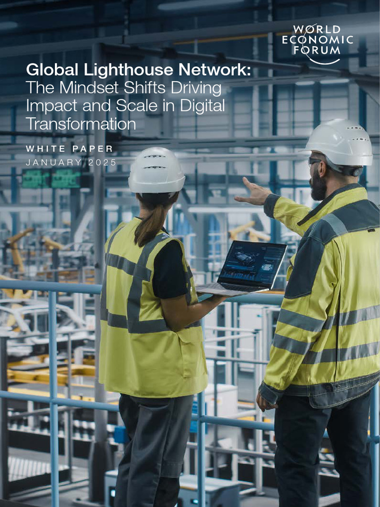 WEF Global Lighthouse Network 2025 | PDF | Sustainability | Economies