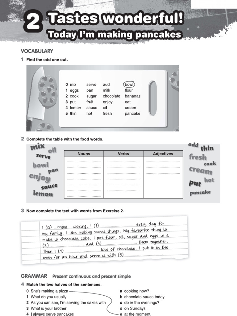 Prepare 2 WB Units 2 To 4 | PDF