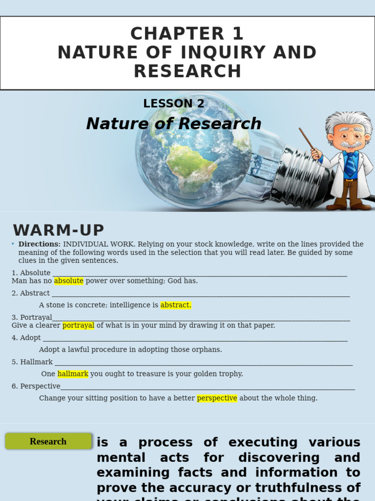 Lesson-2 | PDF | Data | Qualitative Research