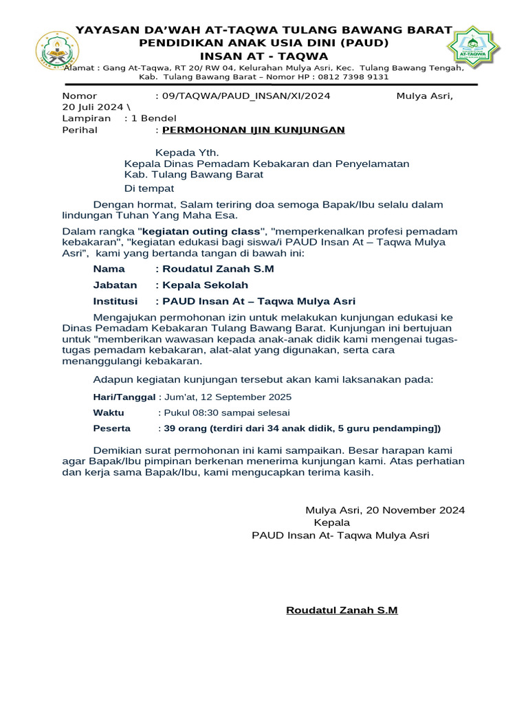 Surat (Autosaved) | PDF