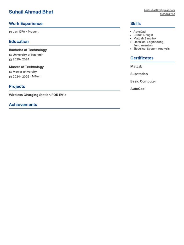 Electrical Engineer | PDF