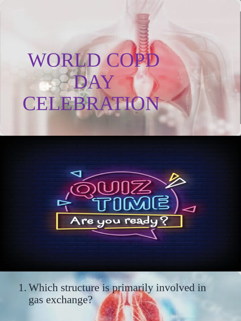 World Copd Day Celebration | PDF