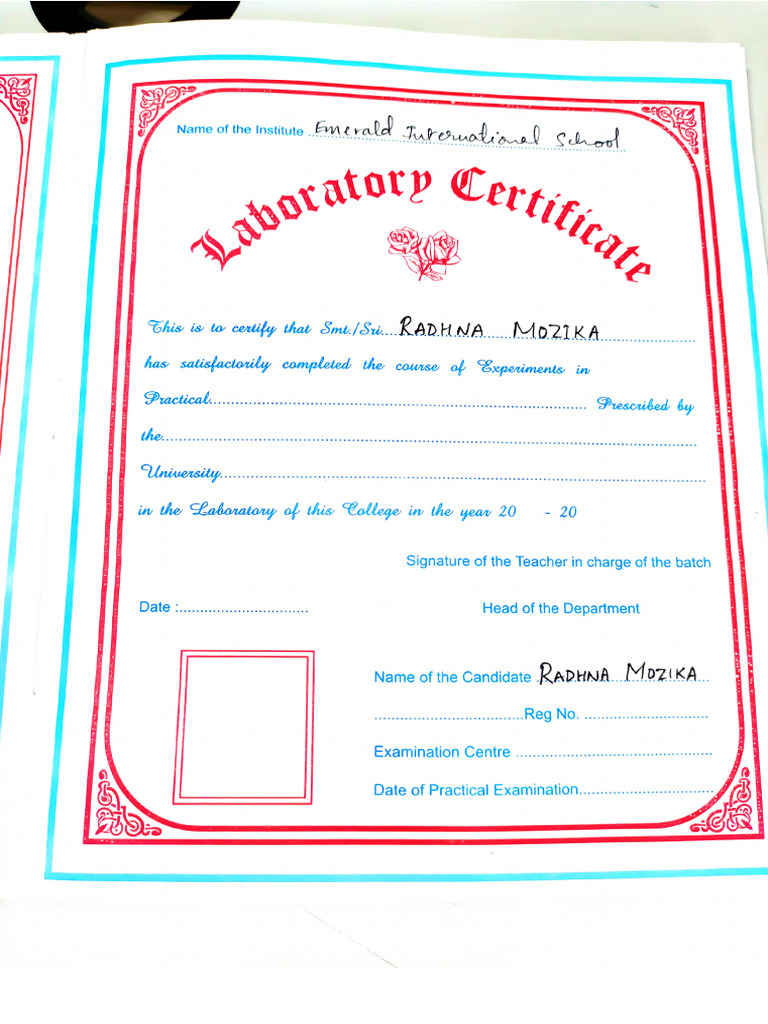 Computer Lab Record - 2025-26 | PDF