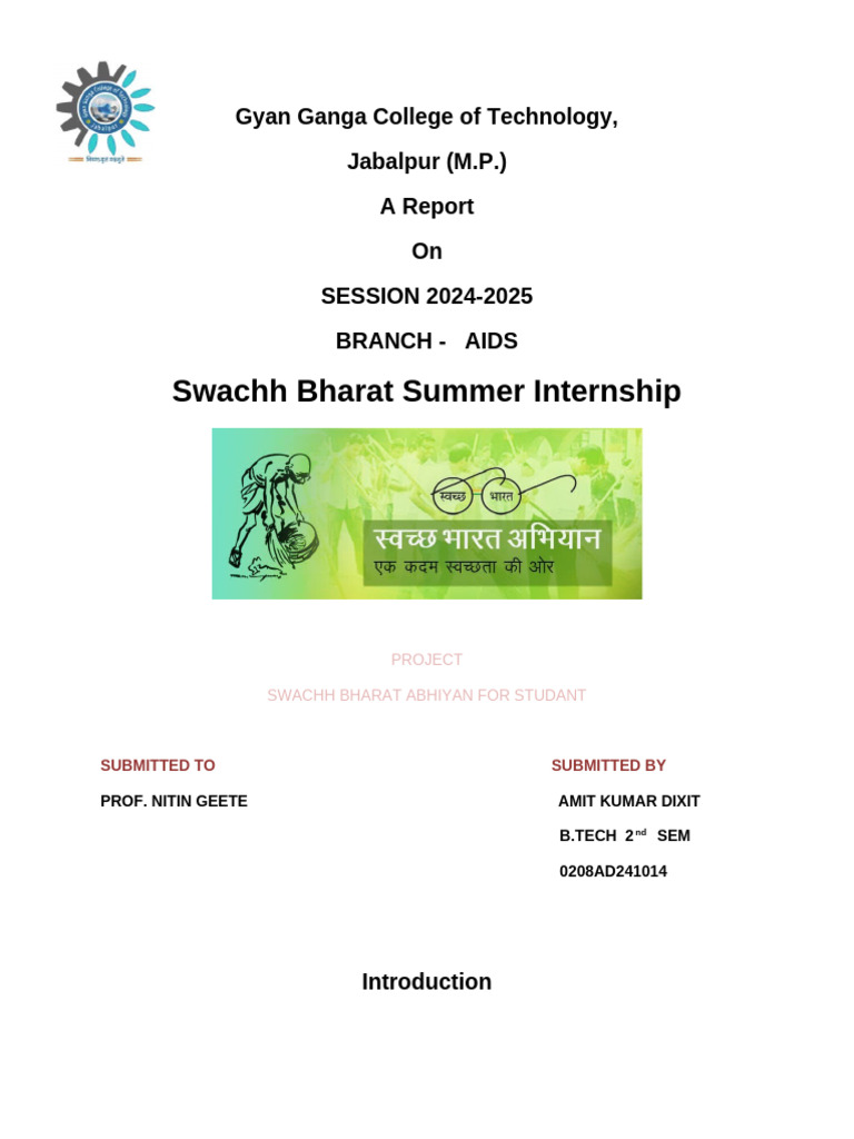 Sample Copy Sbsi BT108 | PDF | Sanitation | Hygiene