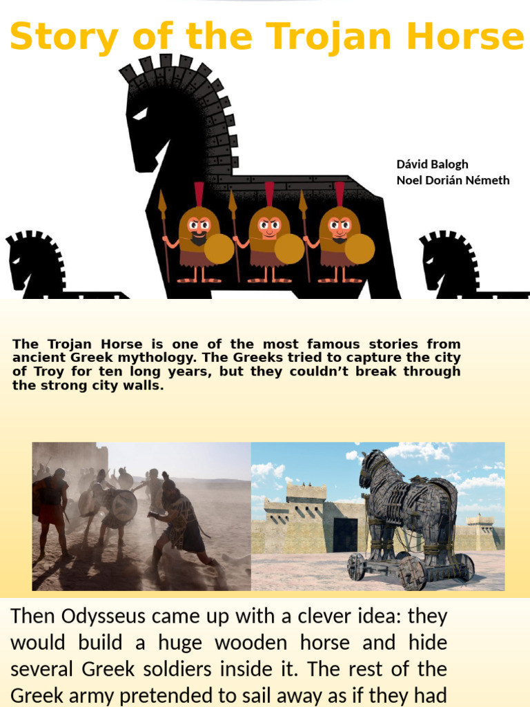 Story of The Trojan Horse | PDF
