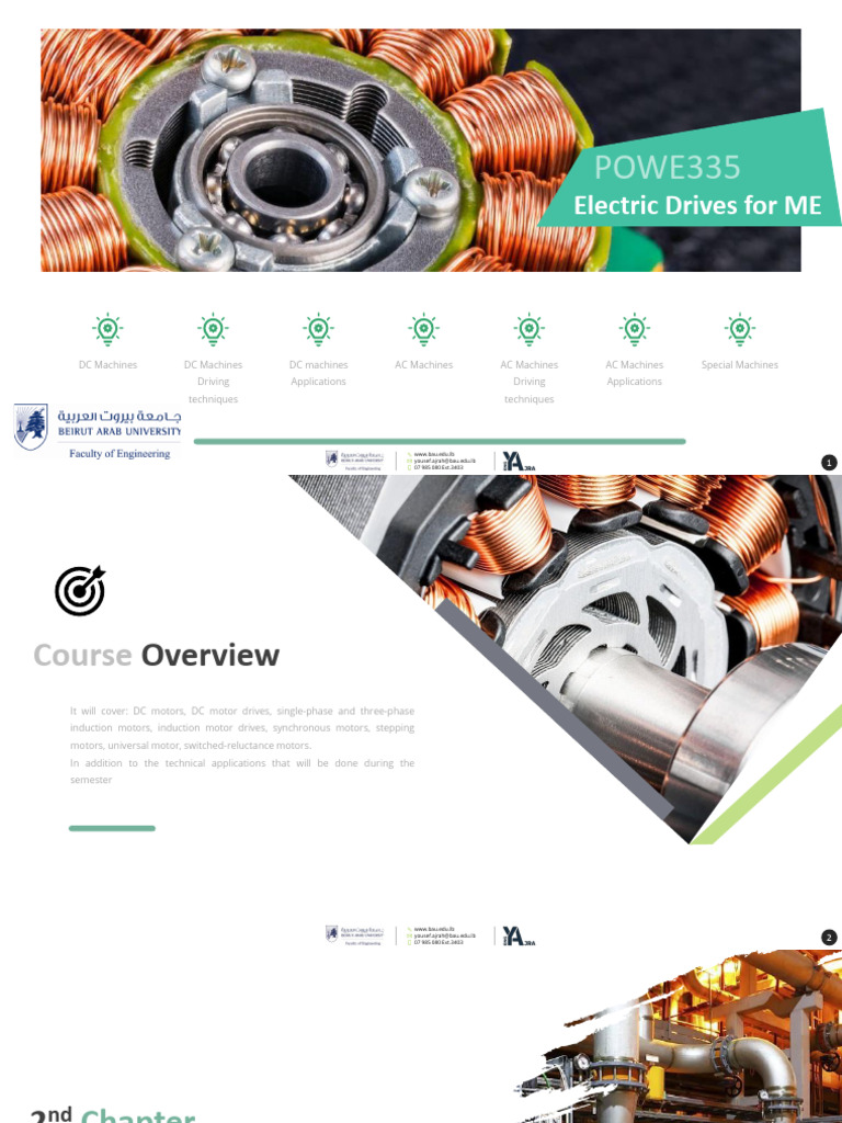 Electric Drives: DC Motor Overview | PDF | Electric Motor ...