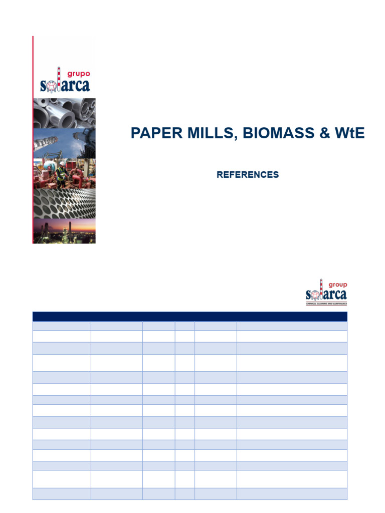 Efw Biomass Paper Mills 2023 | PDF | Steam | Boiler