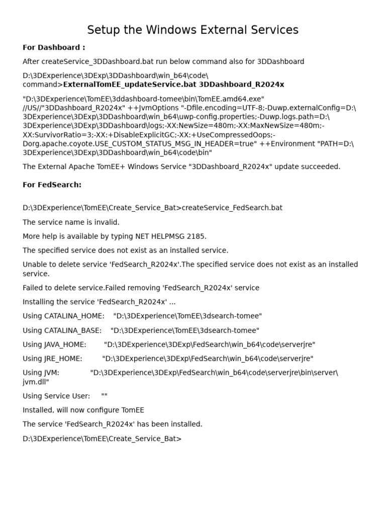 Windows External Services | PDF | Operating System Families | Utility ...
