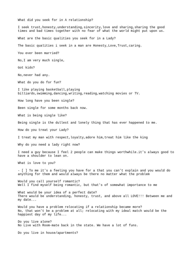 Dating | PDF