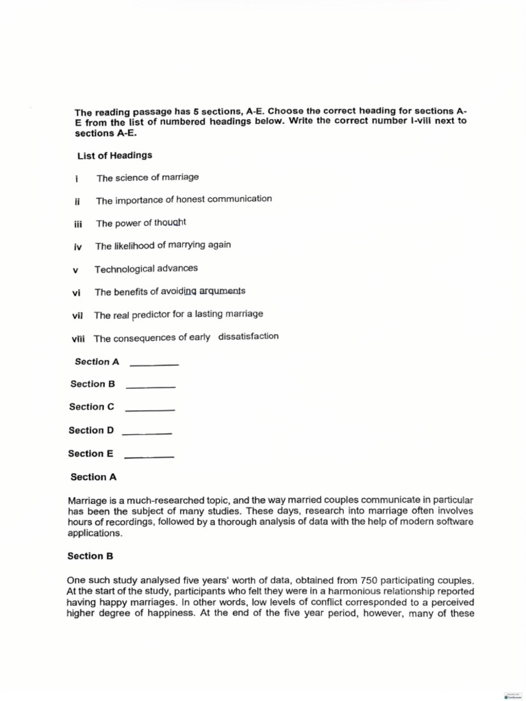 Reading Samples | PDF