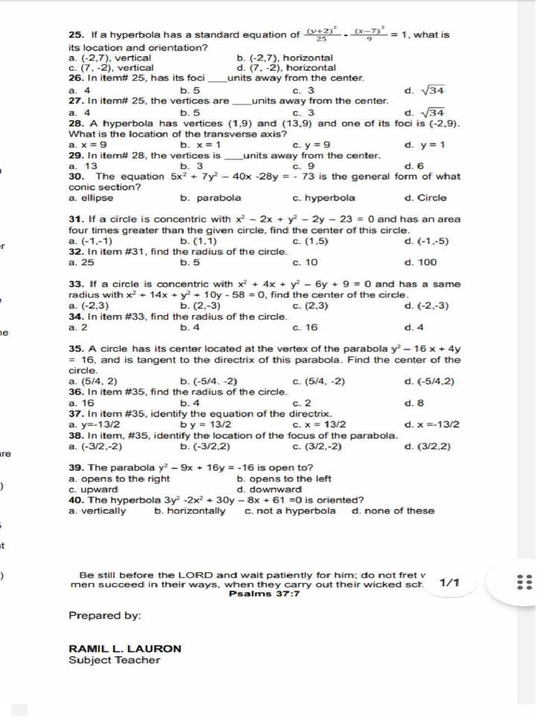 Pre Cal | PDF