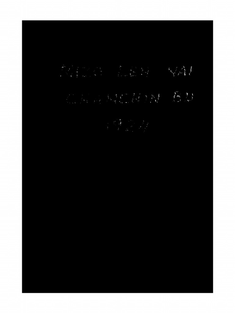 Mizo Leh Vai Chanchin Bu 1924 | PDF