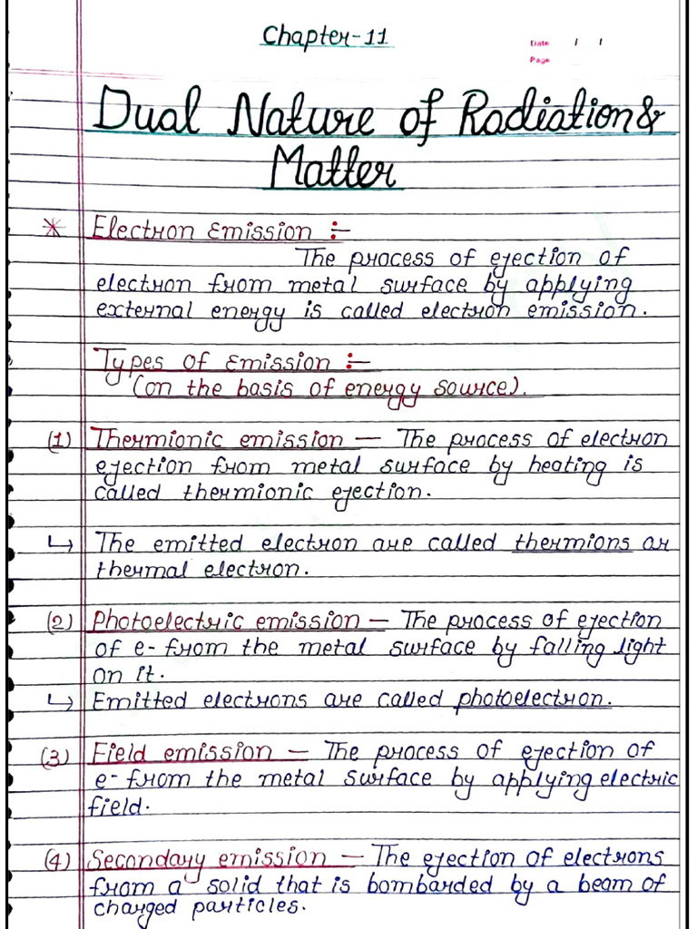 Dual Nature | PDF | Motion (Physics) | Atomic