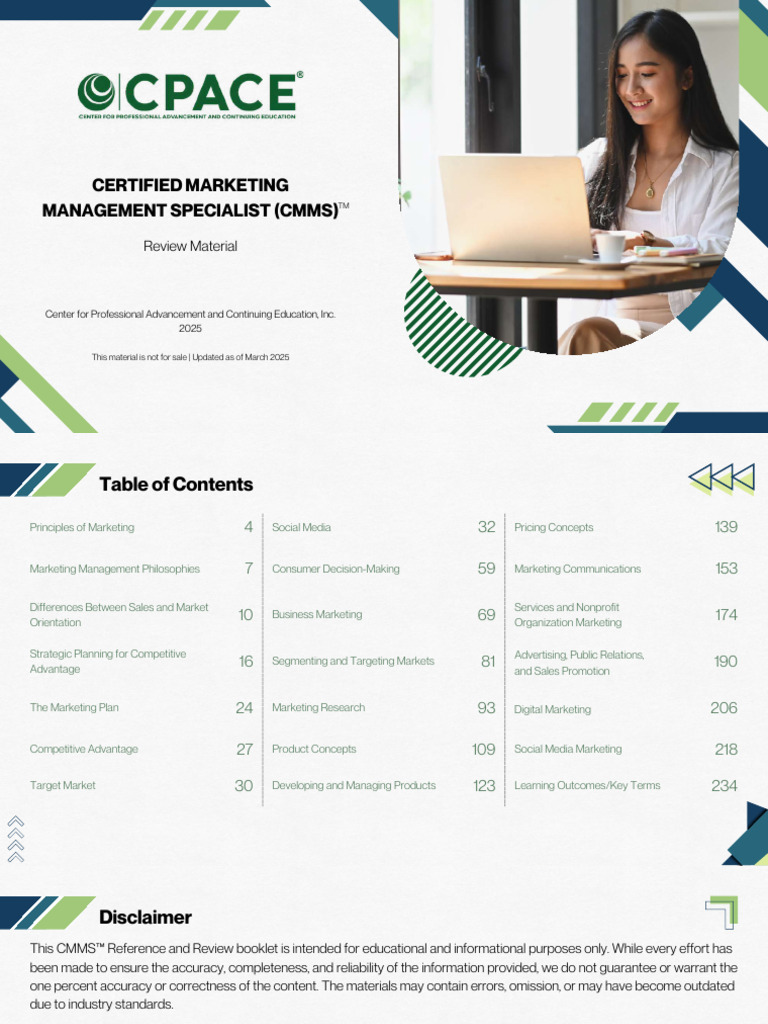 CMMS Module - Review Material 2025 | PDF | Marketing | Marketing Strategy