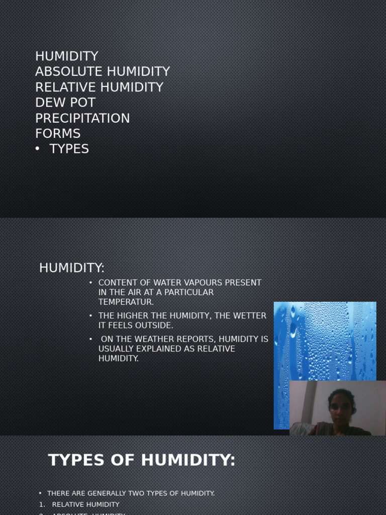 Types of Precipitation | PDF | Precipitation | Rain