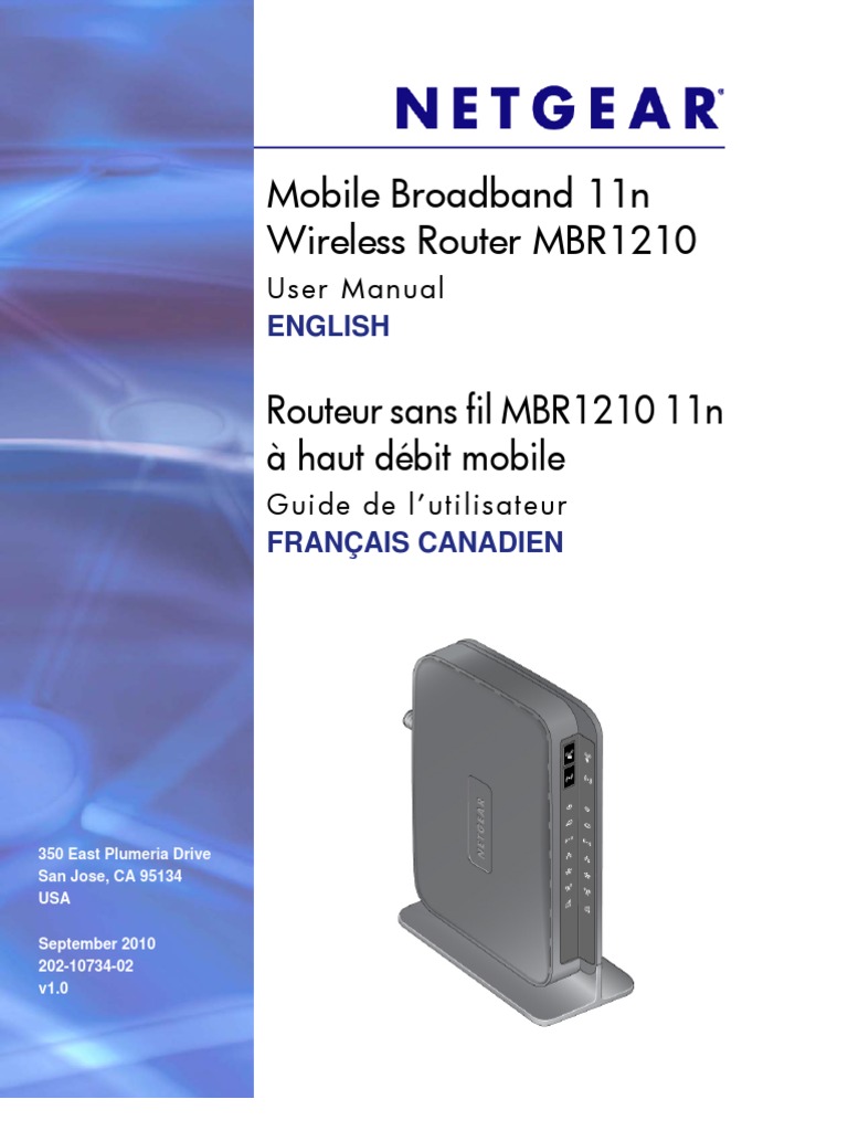Bell 4G NETGEAR MBR1210 Turbo Hub User Guide | PDF | Wi Fi | Internet ...