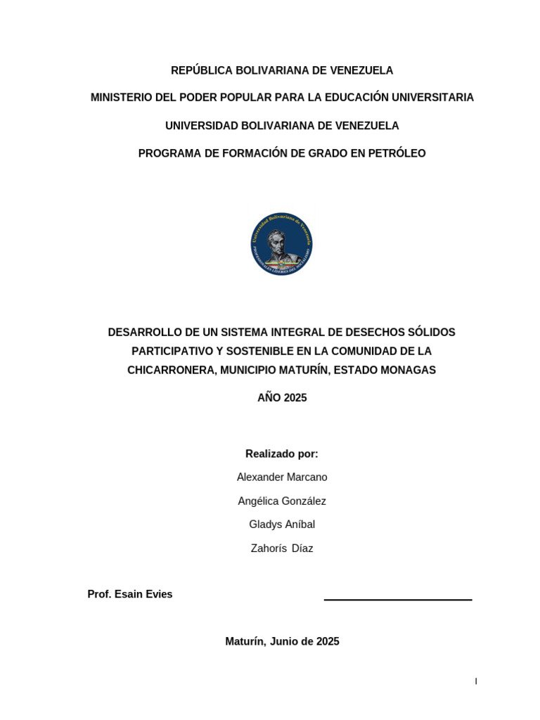 Informe Listo Zahoris Diaz Angelica Gonzalez Gladys Anibal y Alexander ...
