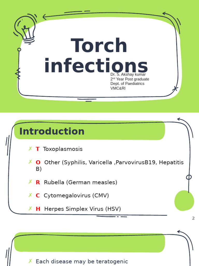 Torch Infections Prefinal | PDF | Medical Specialties | Health Sciences