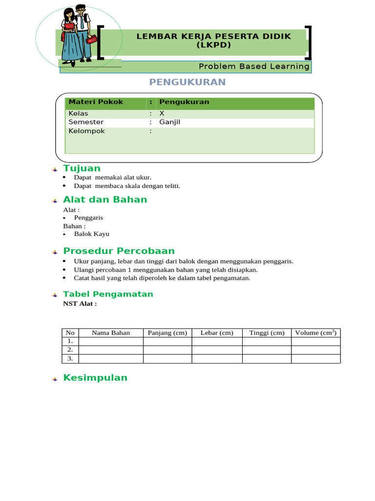 9. Lks Pengukuran | PDF