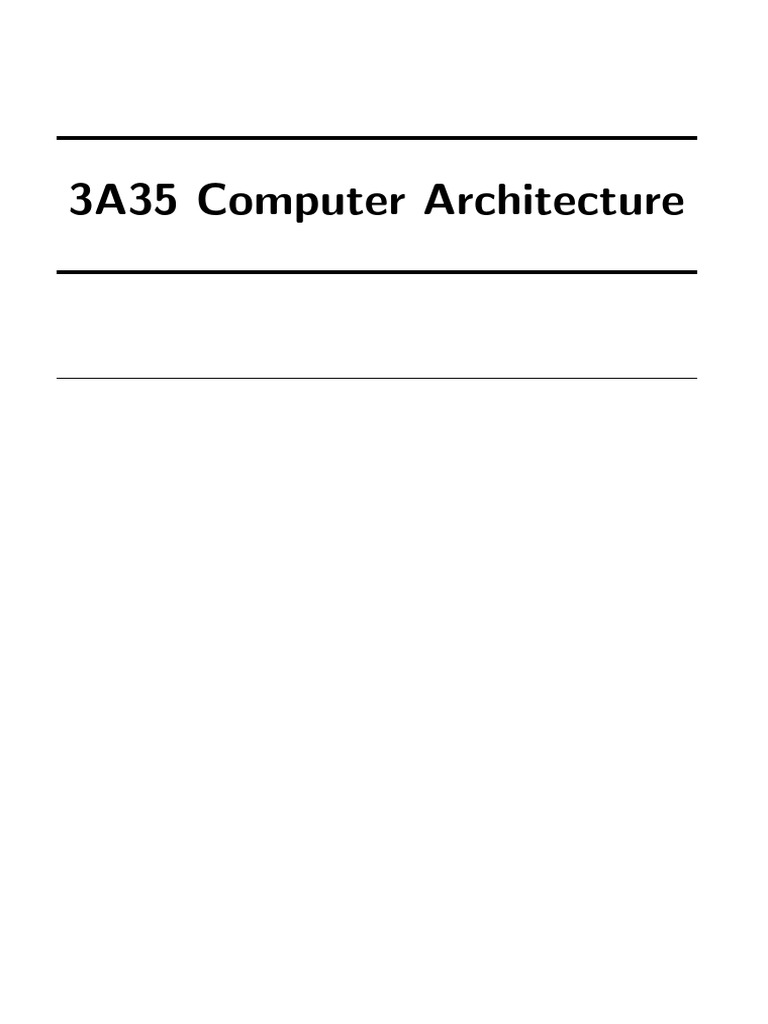 Computer Architecture Basics: CISC Overview | PDF | Central Processing ...