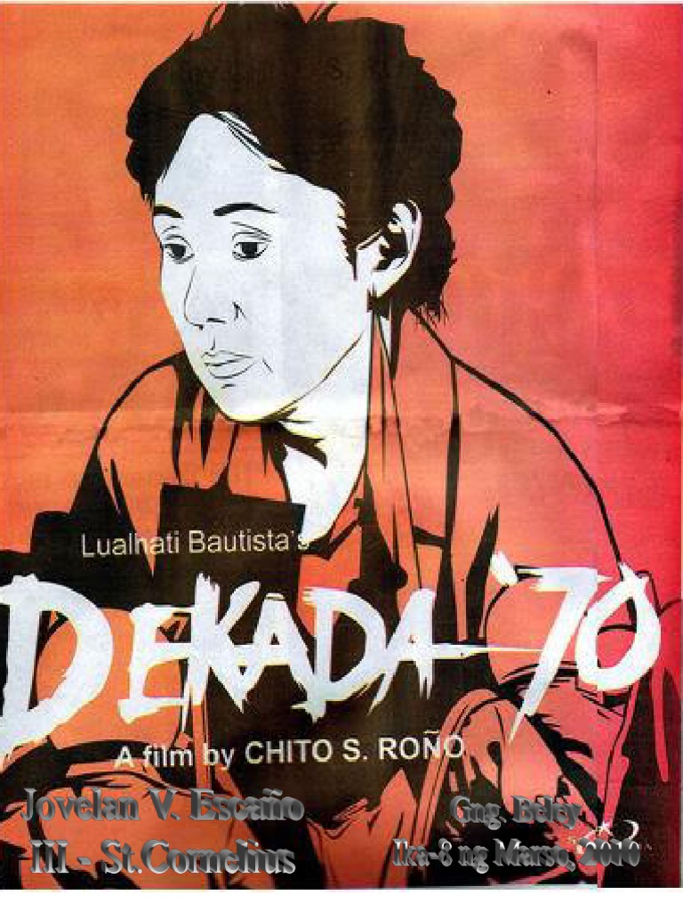 Filipino Book Report (Dekada '70) | PDF