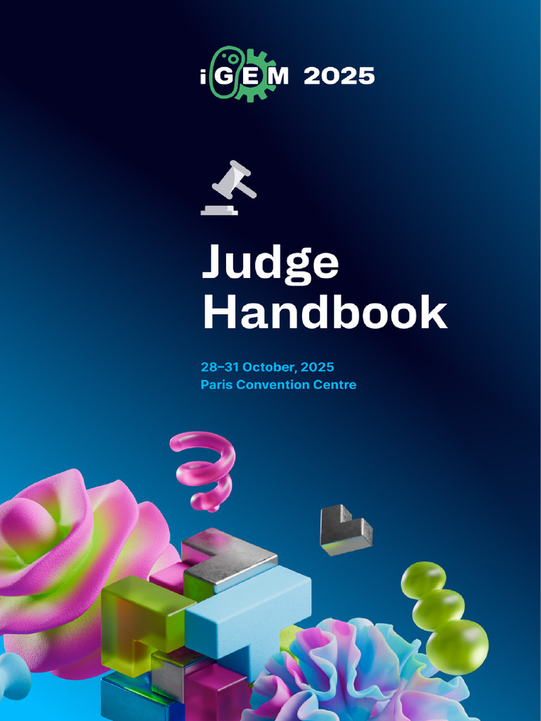 iGEM Judging Handbook 2025 Guide | PDF | Engineering | Measurement