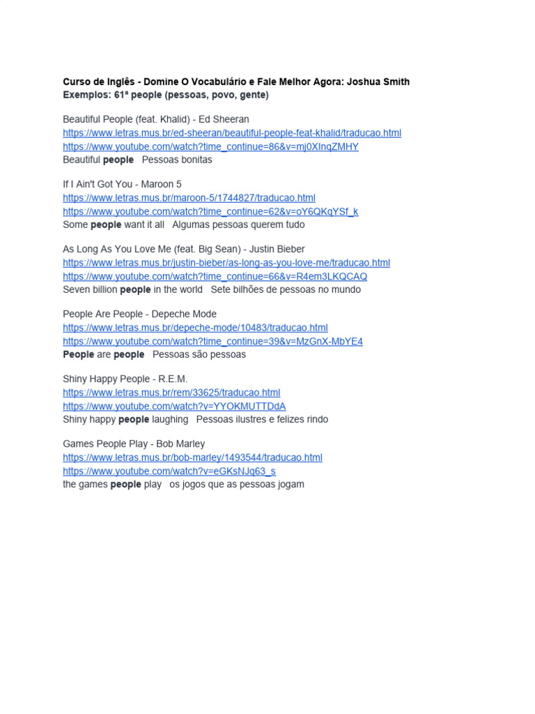 61 People | PDF