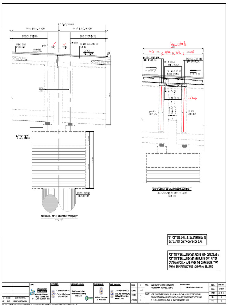 371+238 Viaduct Deck Continuity Drawing | PDF