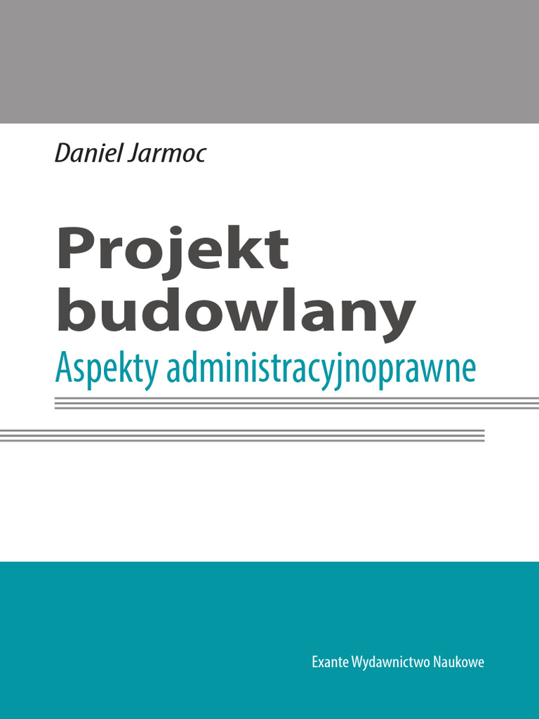 Jarmoc Daniel Projekt Budowlany | PDF