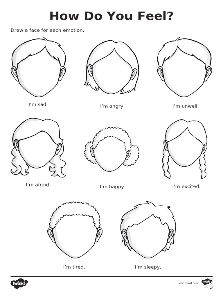 t2 T 865 Emotions and Feelings Activity Sheet | PDF