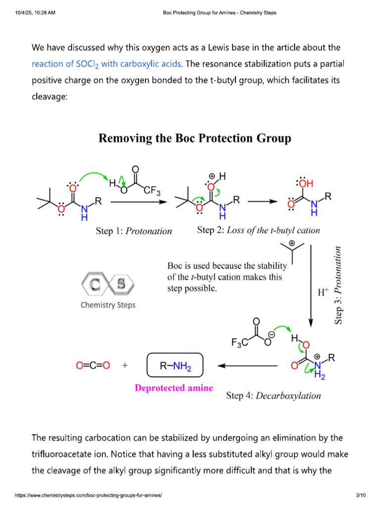 Boc Protecting | PDF