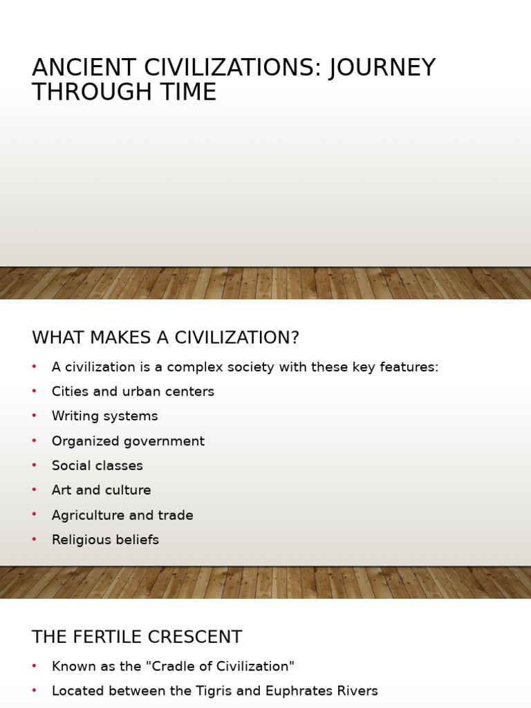 Overview of Ancient Civilizations | PDF