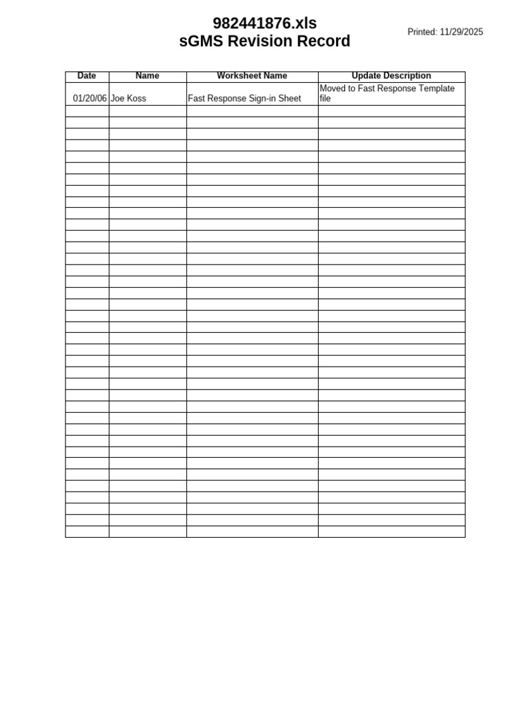 01 Verification Station Master Forms 20070315 | PDF | Car | Motor Vehicle