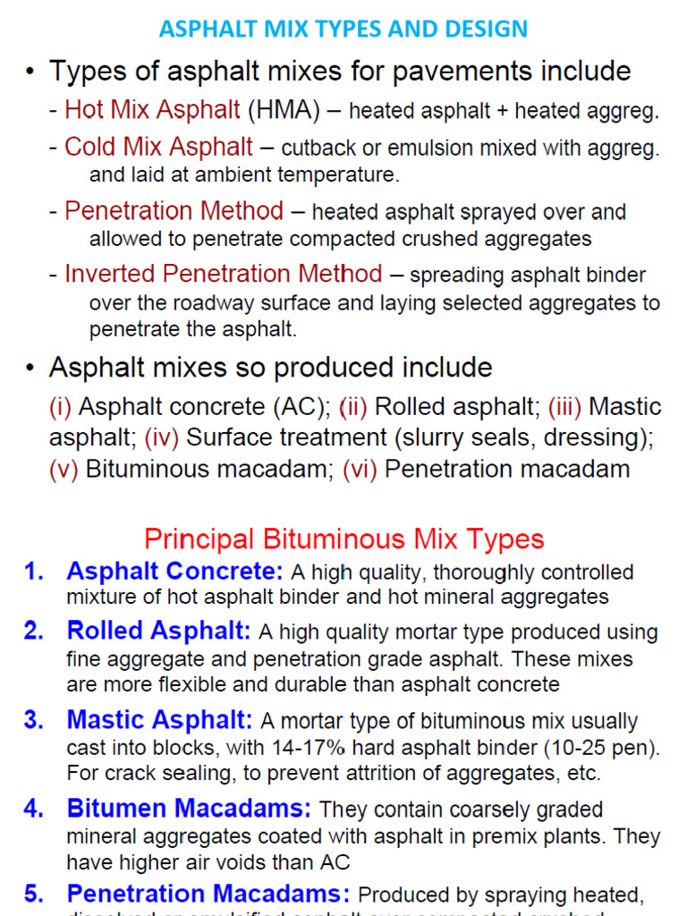 Marshall Mix Design | PDF