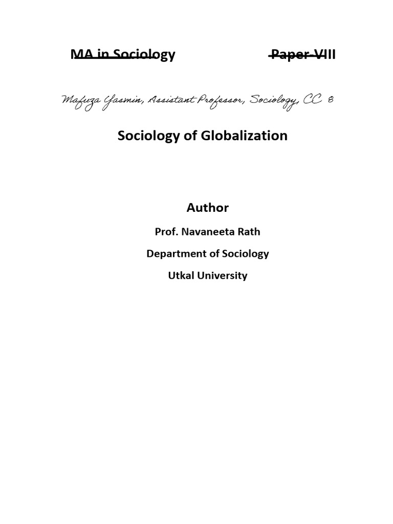 Globalisation | PDF | Globalization | Age Of Discovery