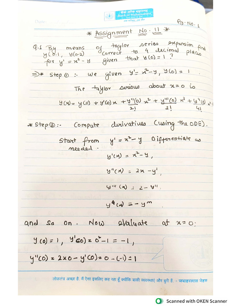 Assignment No 11 | PDF