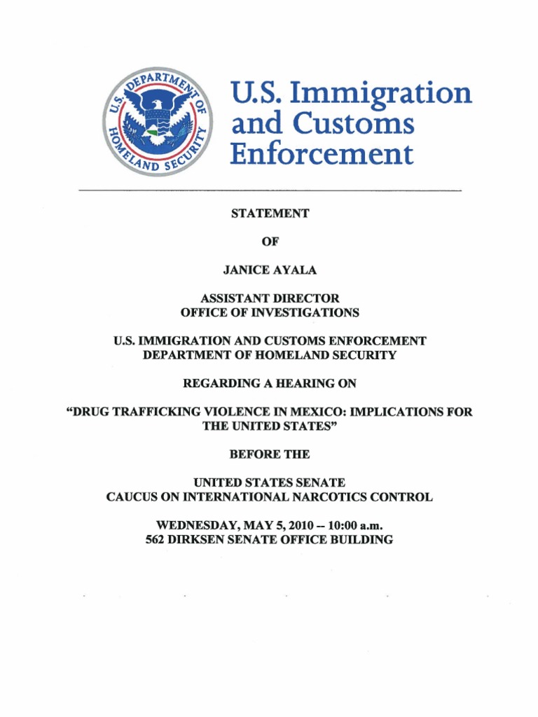And Customs Enforcement: Immigration | PDF | U.S. Immigration And ...