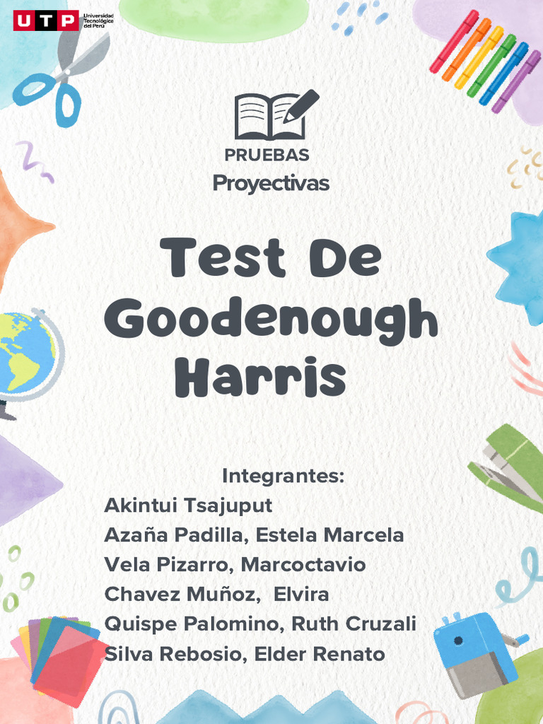 Test de Genialidad Goodenough-Harris | PDF