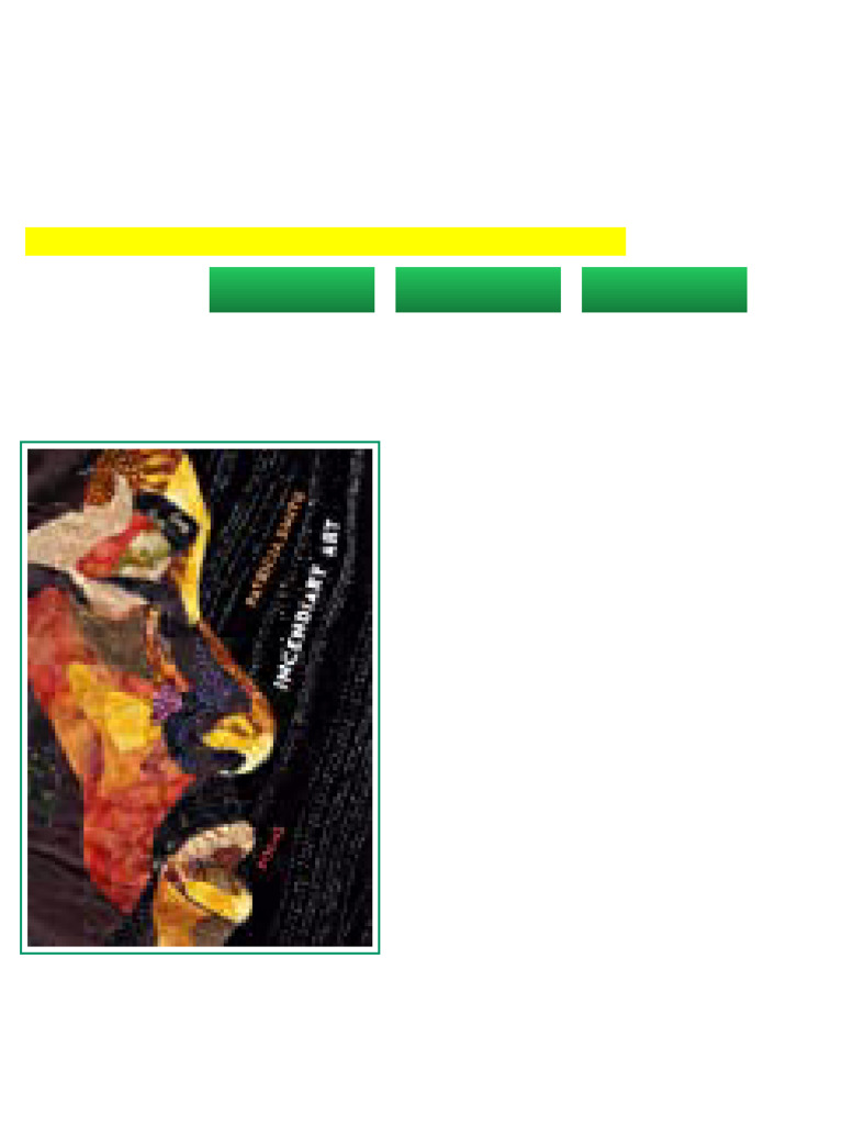 (Ebook) Incendiary Art: Poems by Patricia Smith ISBN 9780810134348 ...