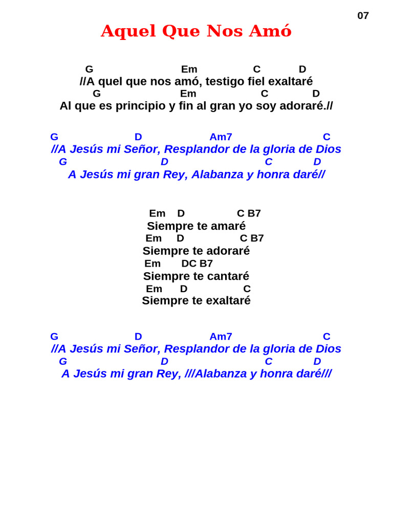 A Aquel Que Nos Amó | PDF