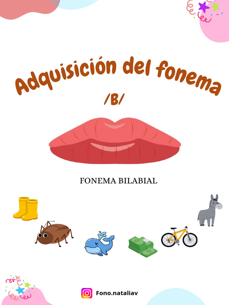Actividades para practicar el fonema /b/ | PDF