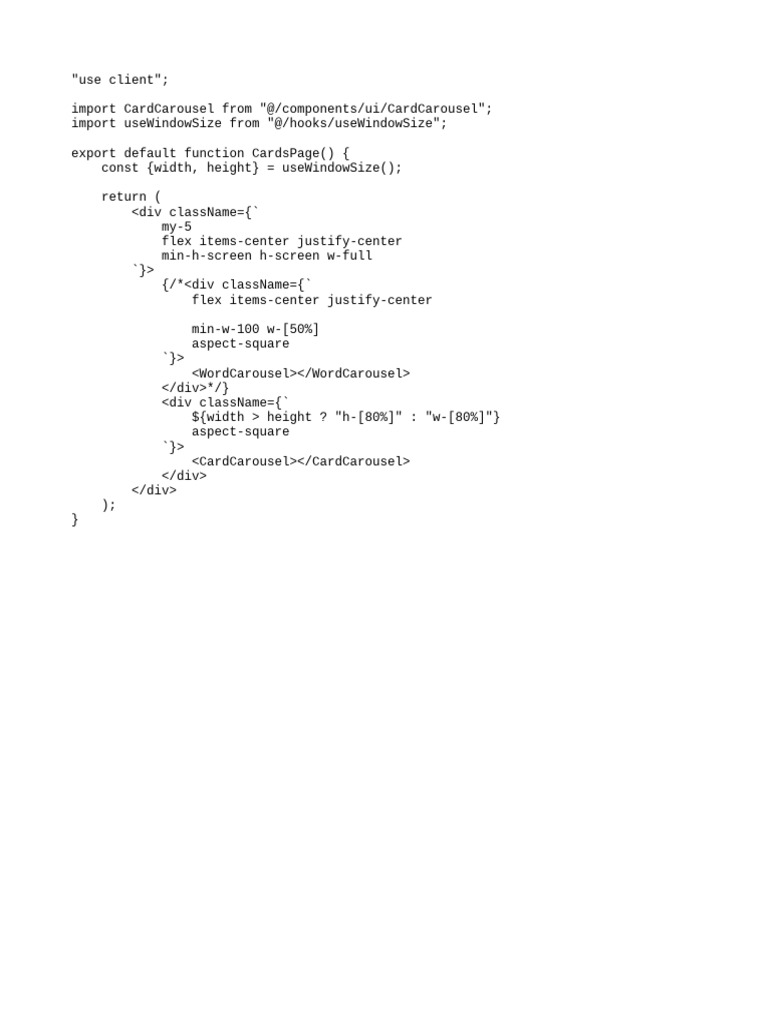 Responsive Card Carousel Component | PDF