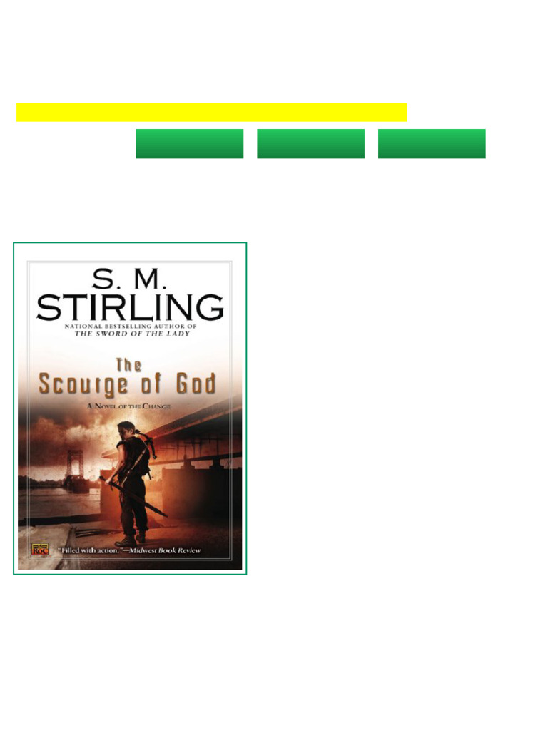 The Scourge of God S. M. Stirling Full Access | PDF