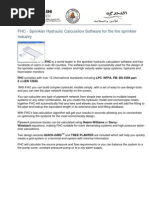 FHC Hydraulic Calculation Software Guide | PDF | Dialog Box | Menu ...