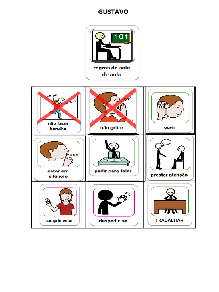 Regras -Sala de Aula | PDF